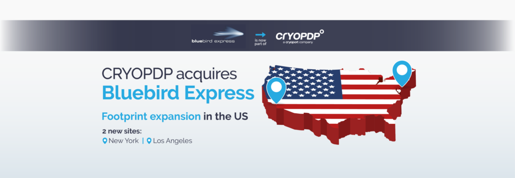 CRYOPDP acquires Bluebird Express - CRYOPDP